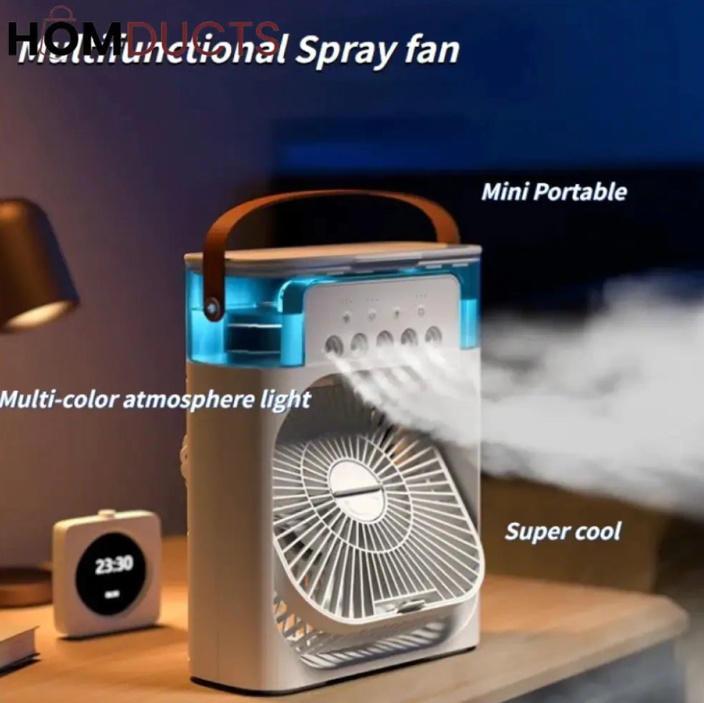 Rechargeable Portable Mist Air Cooler Good for summers in Pakistan ...
